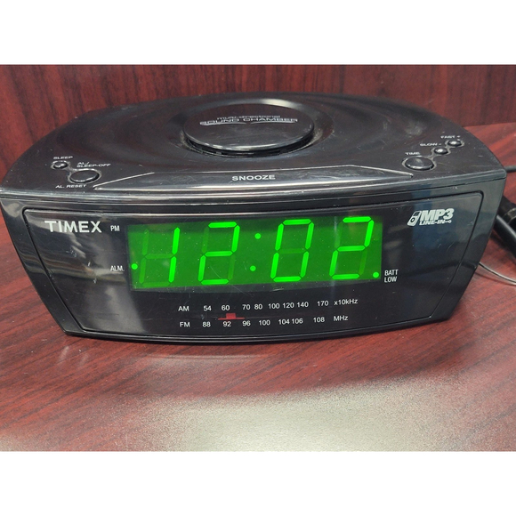 Timex | Other | Timex Multidirectional Sound Chamber Mp3 Line Alarm ...